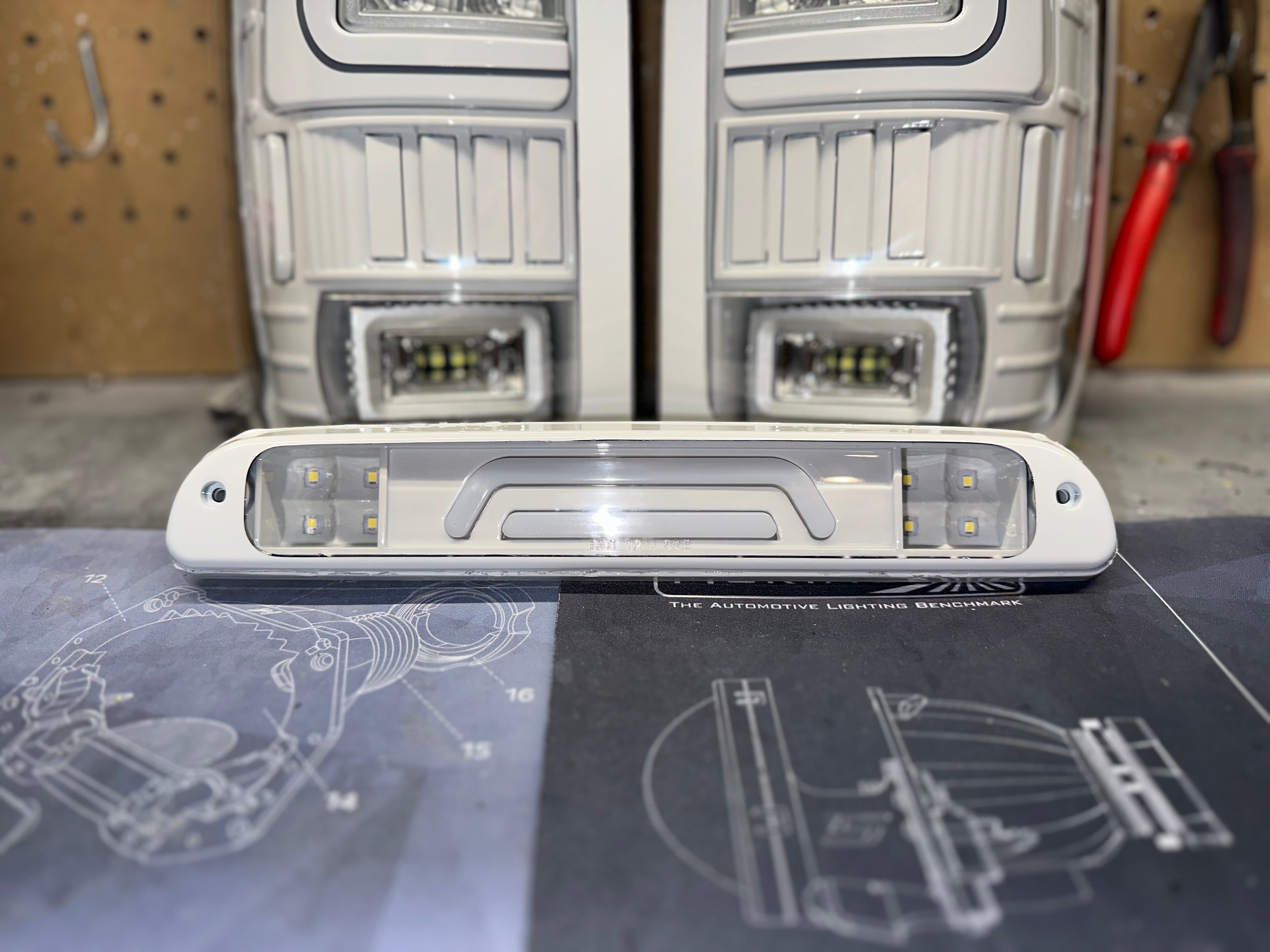 1999-2016 Superduty color matched 3rd Brake Light – Unique Retrofits